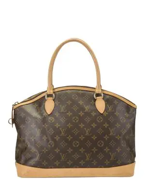 LOUIS VUITTON Monogram Lockit Horizontal - Brown