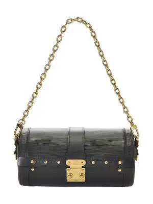 LOUIS VUITTON Epi Papillon Trunk - Black
