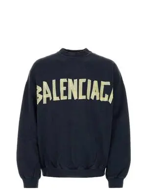 Balenciaga Tape Type Crewneck Sweatshirt - Blue