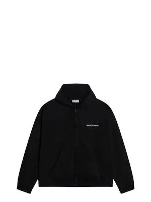 BALENCIAGA Balenciaga Turn Zip-up Hoodie Wide Fit 'black'