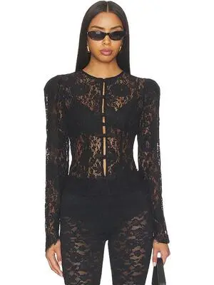 LOVERS AND FRIENDS Alessi Top - Black