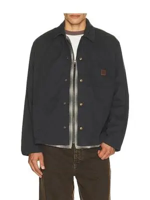 BRIXTON Brixton Painters Jacket In Black.