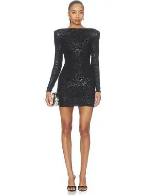 NOOKIE Nookie Halo 2-way Mini Dress In Black.