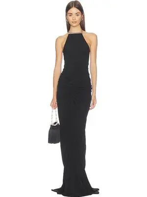 NBD Nbd Mishti Gown In Black.