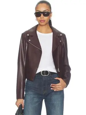 LAMARQUE Pascale Jacket In Wine - Vamp