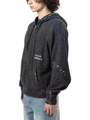 DOMREBEL Renegade Zip-up Hoodie - Grey