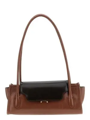 Marni Borsa A Spalla Trunkette - Marrone