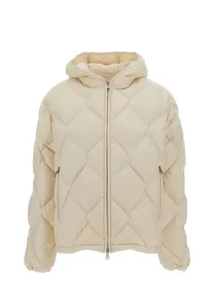 Moncler Piumino Corto Arvouinne - Bianco