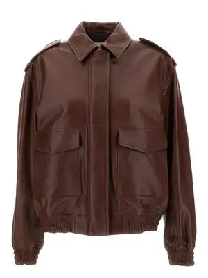 ARMA Giacca In Pelle Astra Vegetal - Marrone