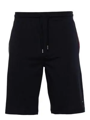Paul Smith Logo Patched Shorts - Black