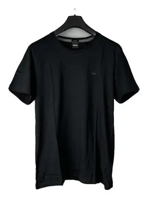 Hugo Boss Round Collar Logo T-shirt - Black