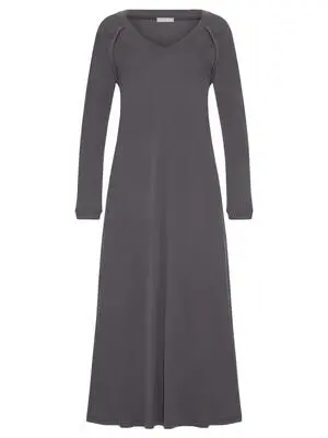 HANRO Pure Essence V-neck Cotton Nightgown