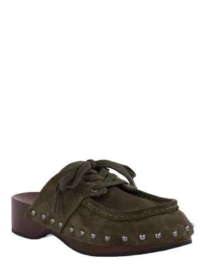 Seychelles Soak It In Leather Clog - Olive