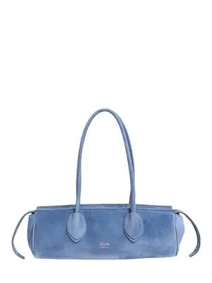 Khaite Donna Soft Leather Shoulder Bag - Cloud Iris
