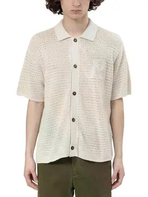 REPRESENT Pico Open-knit Shirt