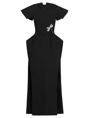 Maticevski Established Midi Dress - Black