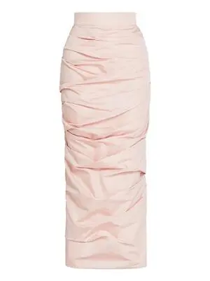 Maticevski Tatler Silk-blend Midi Skirt - Light Pink