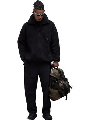 Oakley Men's Snowdrift Qtr Zip Sherpa Black