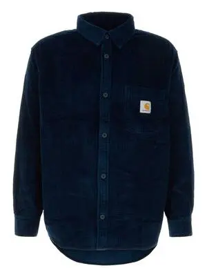 Carhartt Work In Progress Corduroy Loyde Shirt - Blue