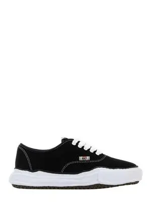MIHARA YASUHIRO Baker Og Low Top Canvas Trainers With Round Toe