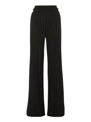 JEAN PAUL GAULTIER Exposed Waistband Tailoring Trouser - Black