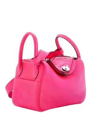 HERMÈS Lindy Bag Clemence Mini Crossbody Bag