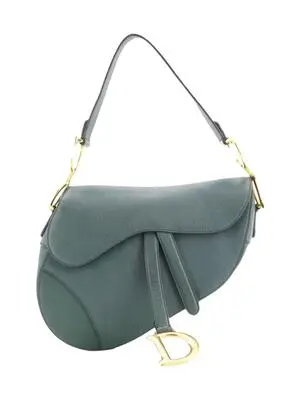 DIOR Saddle Handbag Leather Micro Shoulder Bag