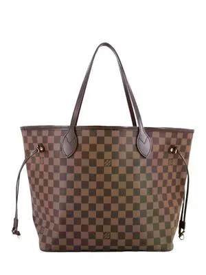 LOUIS VUITTON Neverfull Nm Damier Mm Tote Bag - Brown