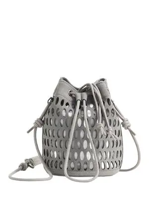 PUMA X _j.l-a.l 1l Lattice Bucket Bag Gray