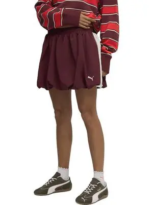 PUMA T7 Balloon Skirt Red