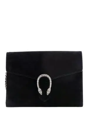 GUCCI Dionysus Chain Wallet Suede Small Crossbody Bag
