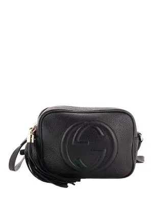 Gucci Soho Disco Leather Mini Crossbody Bag - Black
