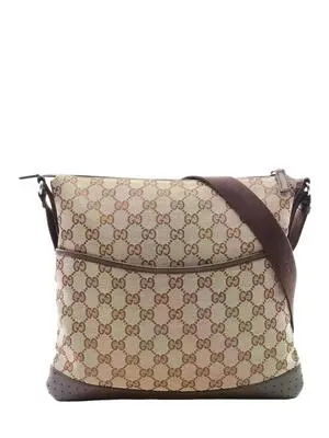 Gucci 2000s Gg Canvas Shoulder Bag - Neutrals
