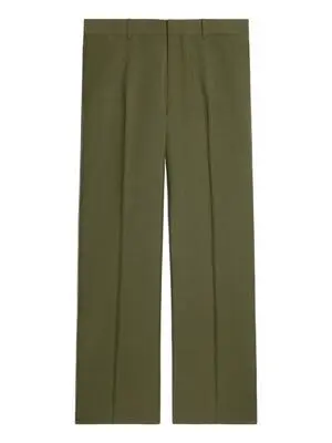 Celine STRAIGHT-LEG TROUSERS Olive