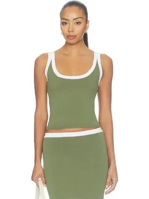 SNDYS. Charleston Top - Olive