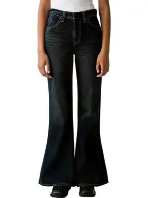 LEVI'S High-rise Flared Jeans - Blue