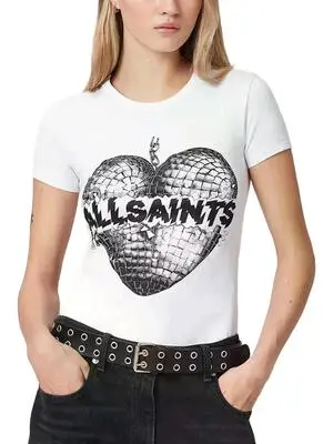 ALLSAINTS Graphic-print T-shirt White
