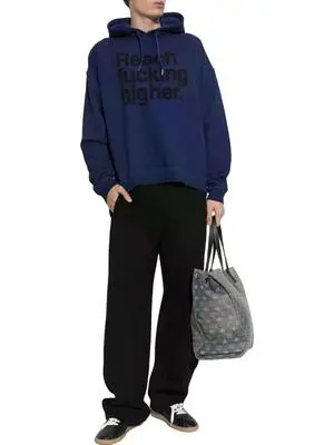 Dsquared2 Slogan-print Hoodie - Blue
