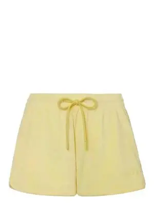Hunza G Drawstring Shorts Yellow