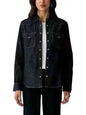 LEVI'S Western-style Denim Shirt - Blue