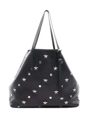 JIMMY CHOO 2000s Sasha Star-stud Tote Bag