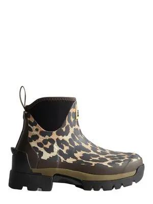GANNI X Hunter Balmoral Ankle Boots - Brown
