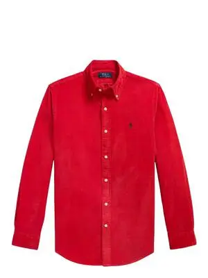 Polo Ralph Lauren Custom Fit Corduroy Shirt - Red