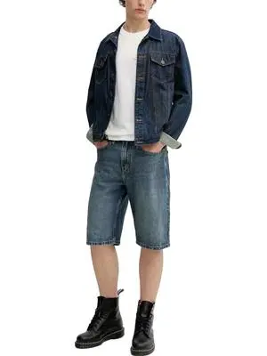 LEVI'S 469 Loose 12 Denim Shorts - Blue
