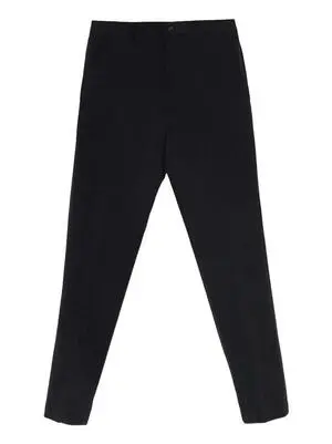 LINDBERGH Pressed-crease Tailored Trousers - Blue