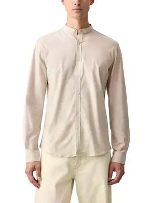 LINDBERGH Oxford Long-sleeve Shirt - Neutrals