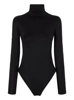 ALAÏA Alaïa Long Sleeve High Neck Bodysuit