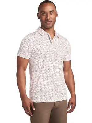 JOCKEY Mens Everactive Tech Pique Polo Sequence Geo
