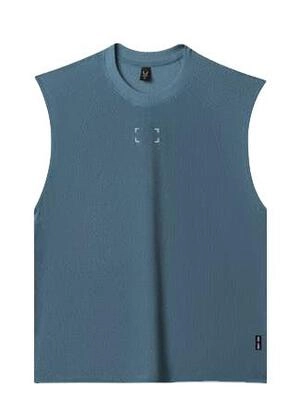 ASRV Towel Terry Cutoff Shirt - Storm