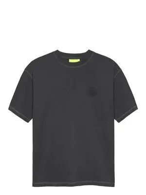 NEW AMSTERDAM SURF ASSOCIATION Logo-embroidered Waffle-knit T-shirt - Grey